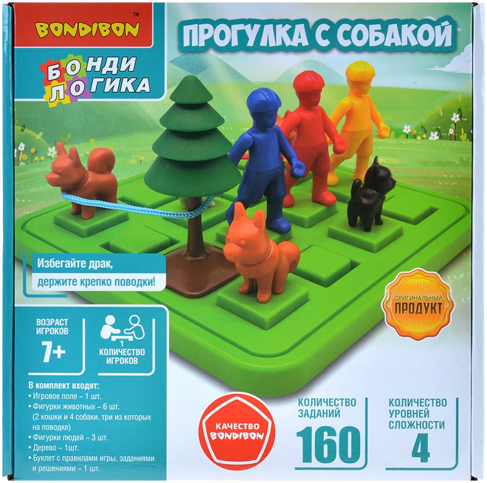 Прогулка с собакой | Купить настольную игру в магазинах Мосигра